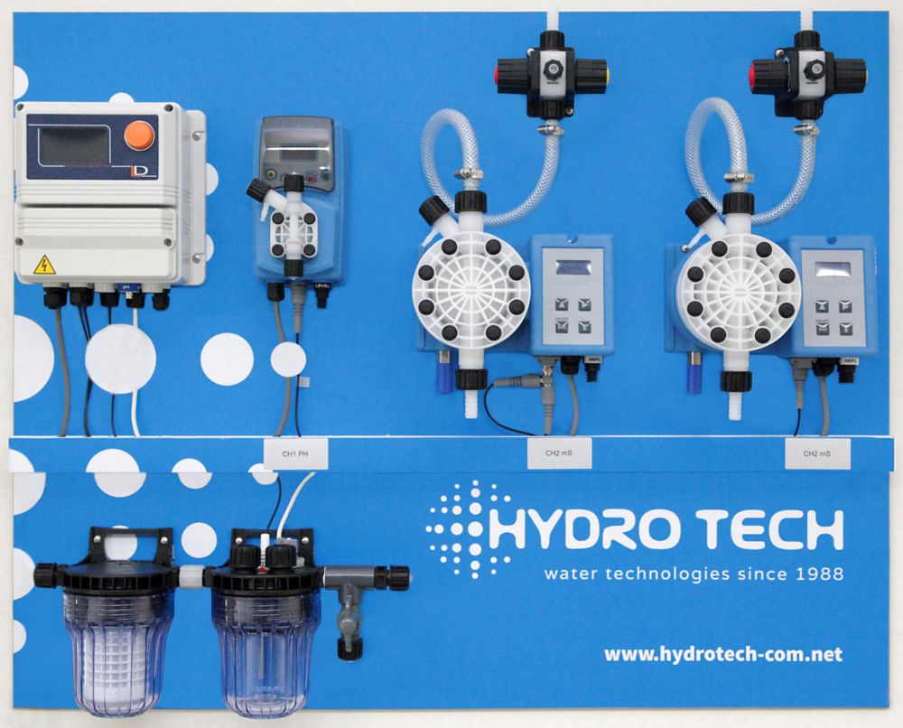 Turnkey control panels for fertigation ph measuring and monitoring